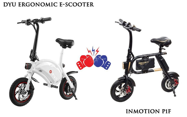 Review of the DYU vs Inmotion P1F - Revolt Electric Scooters & Bikes ...