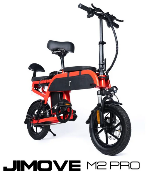 JIMOVE M2 PRO ~ 48V (35KMH, 35-60KM) 350W, 14", 30KG, Removable Batter ...